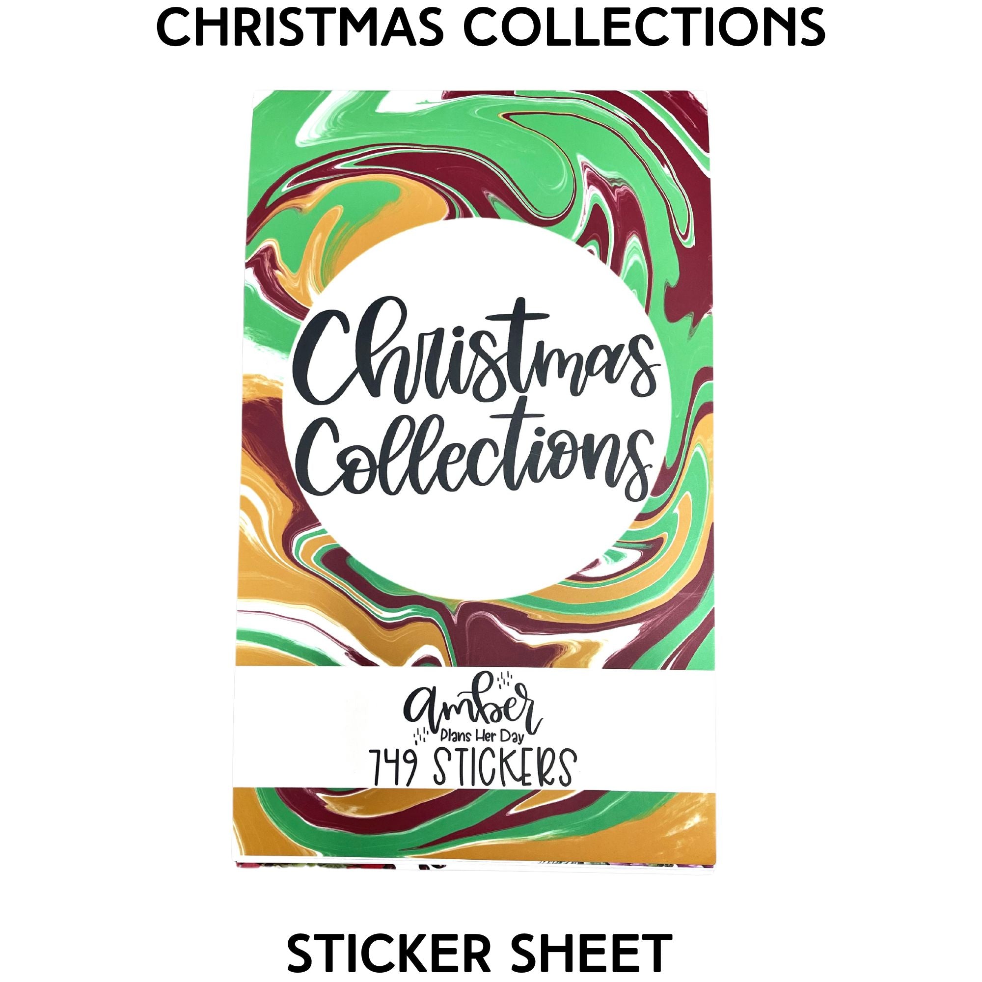 Christmas Collections Sticker Book – Amber Plans Her Day
